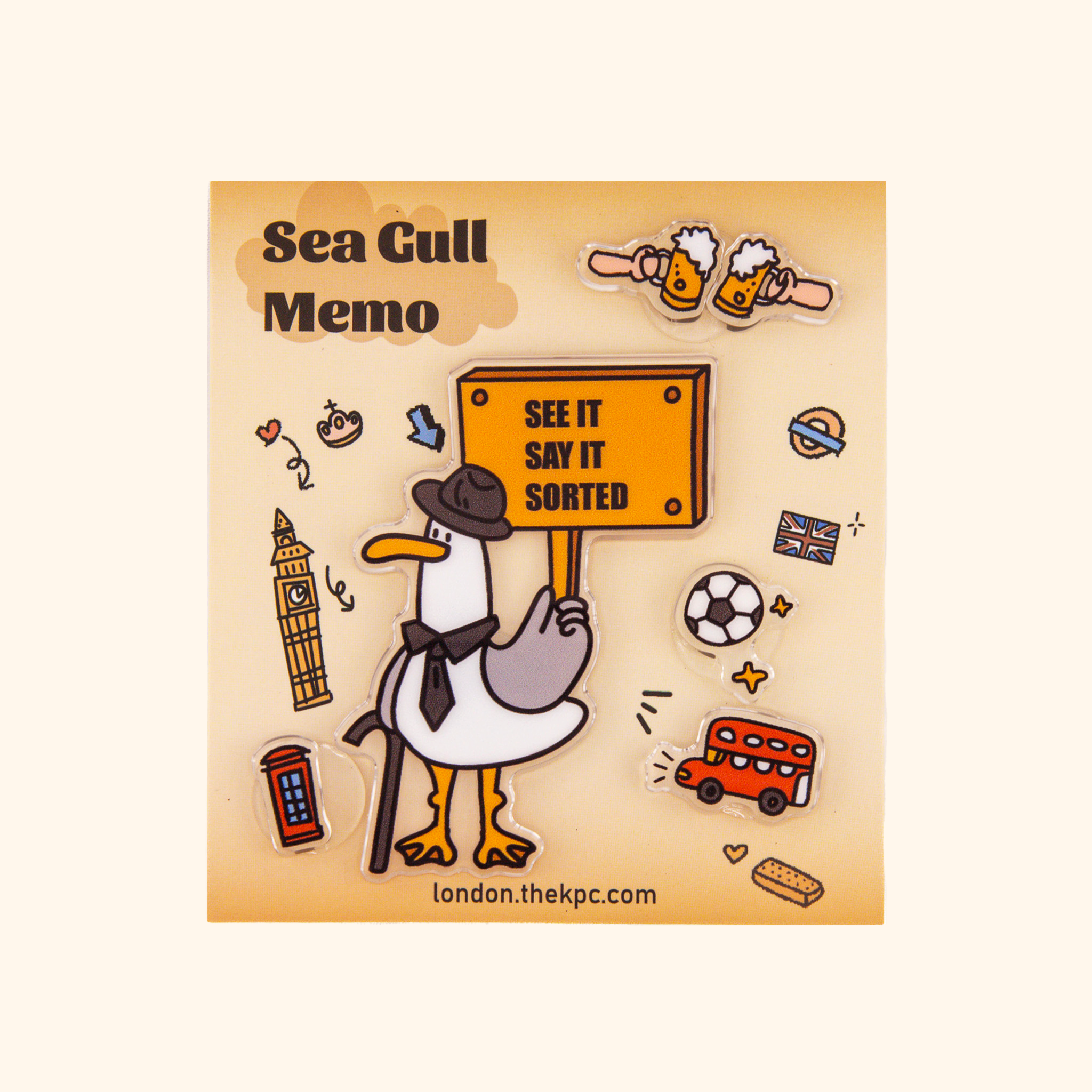 See it. Say it. Sorted - Fridge Magnet – THEKPC