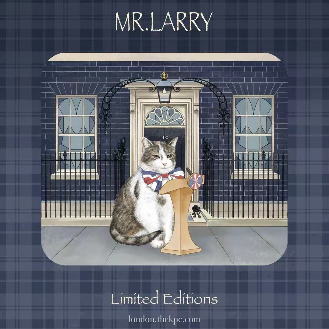 Chief Mouser Larry - Fridge Magnet – THEKPC